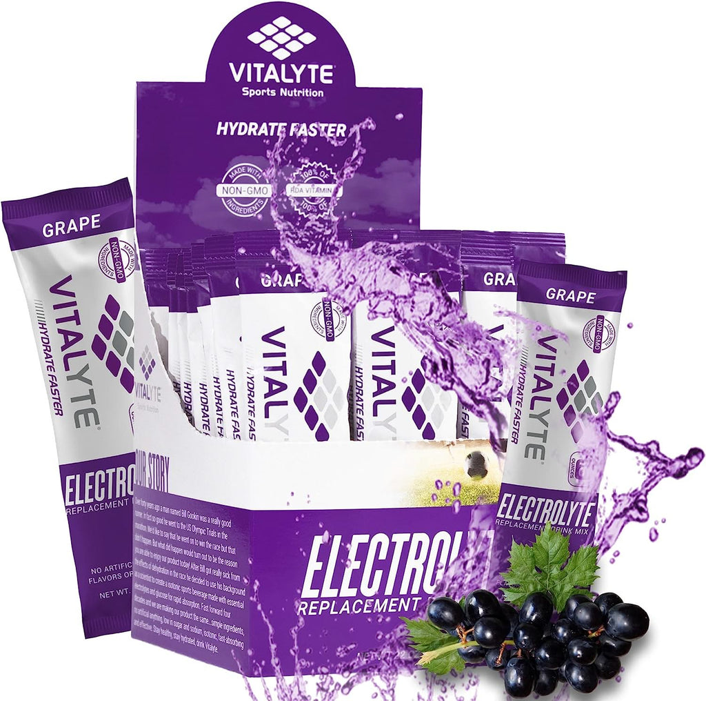 Grape Electrolyte Powder Stick Packs | Best Electrolyte Powder – Vitalyte